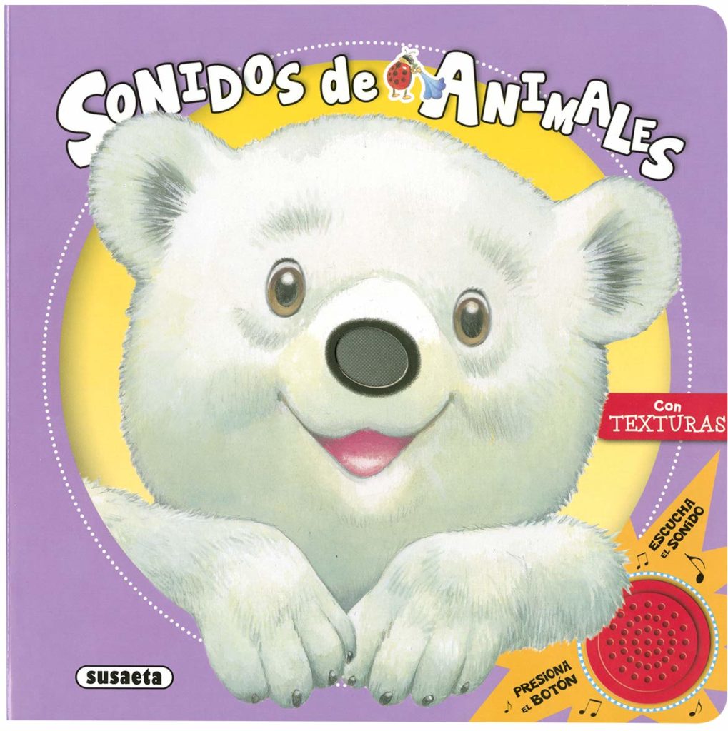 Sonidos De Animales (Toca, siente, escucha) (Español) Libro de cartón ...